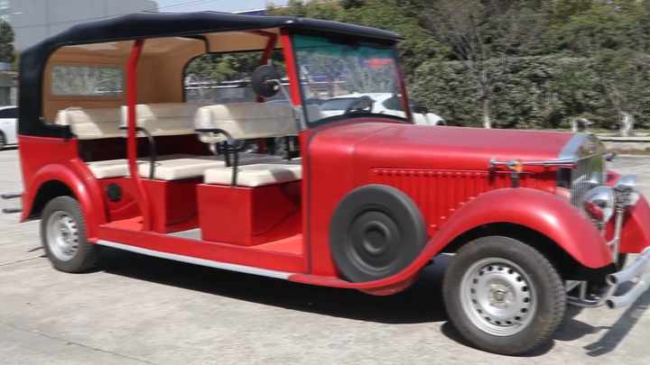 EG Custom Sightseeing Tourist Vehicle - Vintage 8 Seat Electric Car