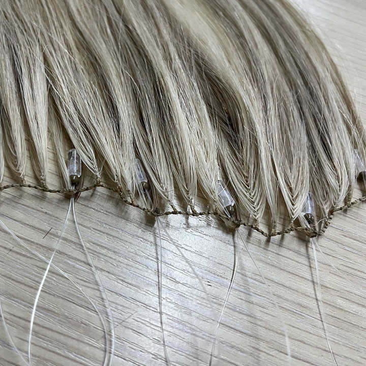 Invisible European Double Dawn H6 Hand Tied Weft Extensions
