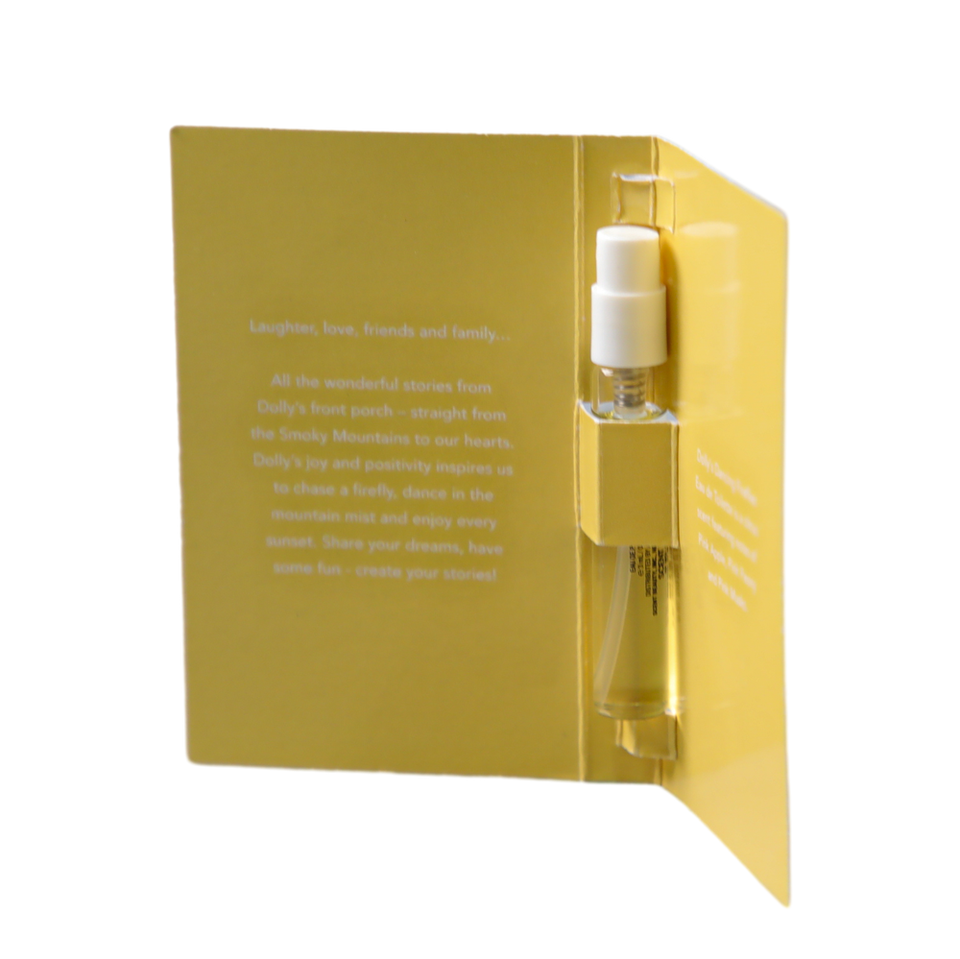 Customizable Perfume Pack Fold Card - 5ml Fragrance Bottle