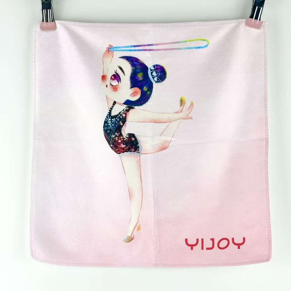 Hot-selling Knitted Rhythmic Gymnastics Project Towel 35*35cm| Alibaba.com