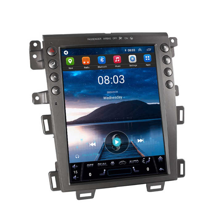 Android 14 Car Radio for Ford Edge 2011-2014 12.1inch Tesla Type ...