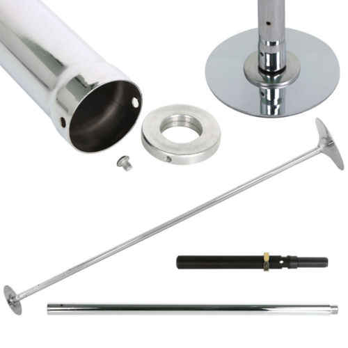 45mm Chrome Dance Pole - Perfect for Pole Dancing Exercise