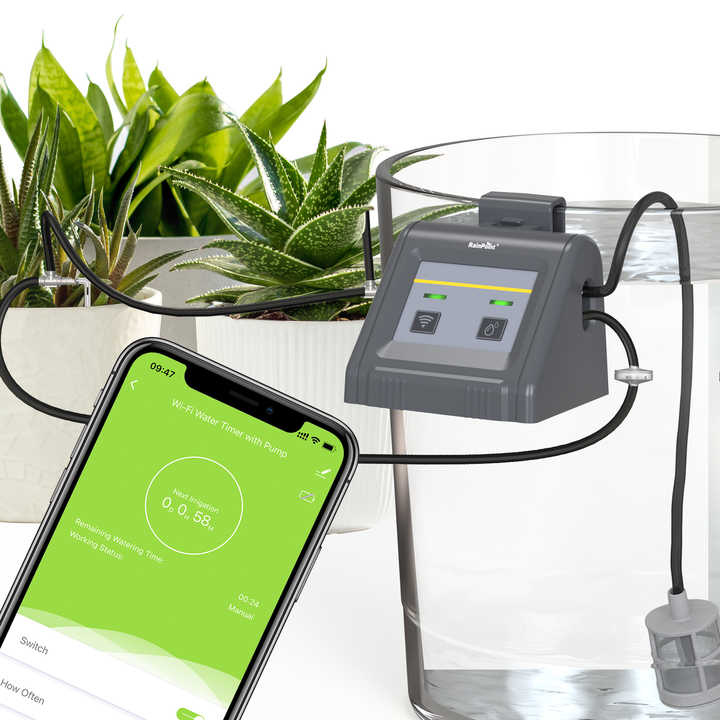 Smart Water Pump Timer for Greenhouse and Indoor Gardens