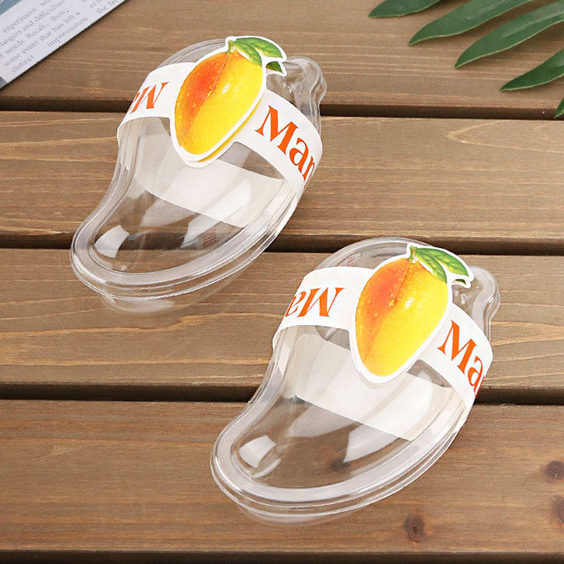 Disposable Mango Cake Packaging Box - Transparent & Durable