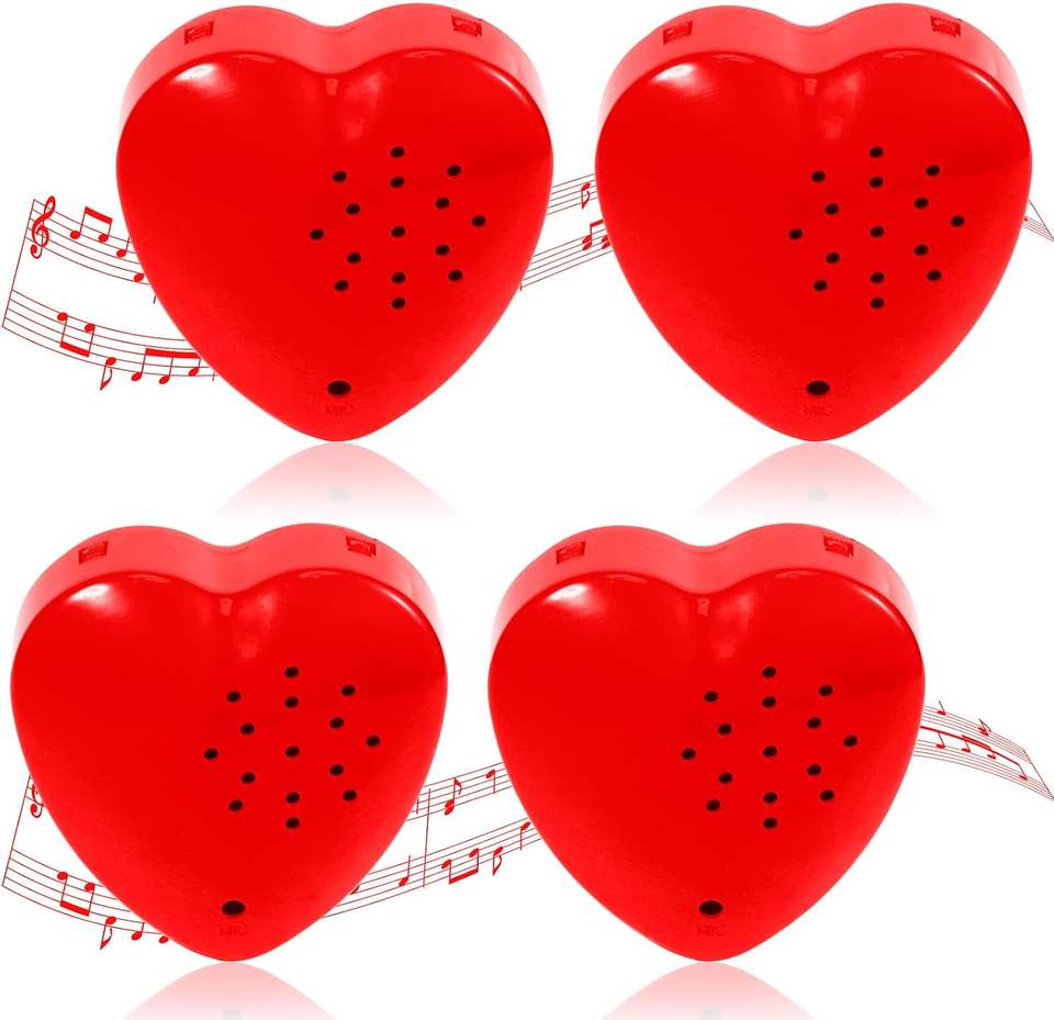 Heart-Shaped Programmable Recordable Sound Modules Factory Priced 3 ...