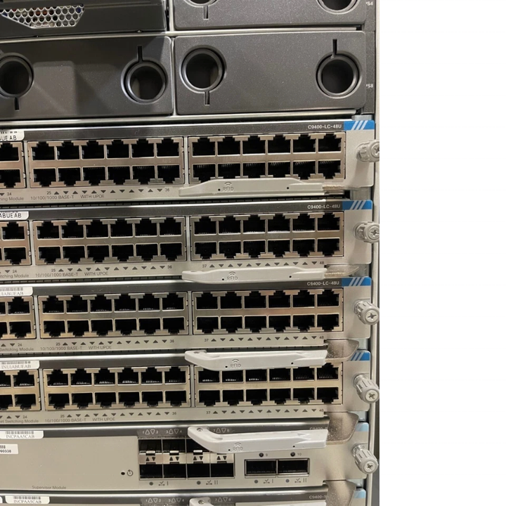 For Cisco Catalyst 9400 Series Modular Switch C9410R with 2x C9400-SUP ...