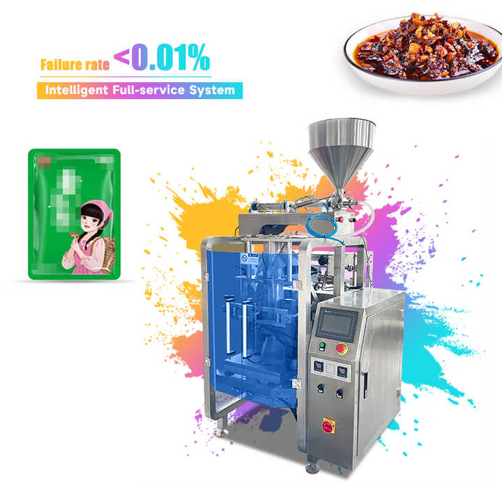 Vertical Uht Milk Packaging Ketchup Small Sachet Tomato Paste Filling ...