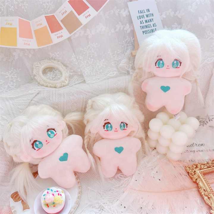 10cm Cotton Doll Small Doll Plush Keychain Cute Human Plush Toys ...
