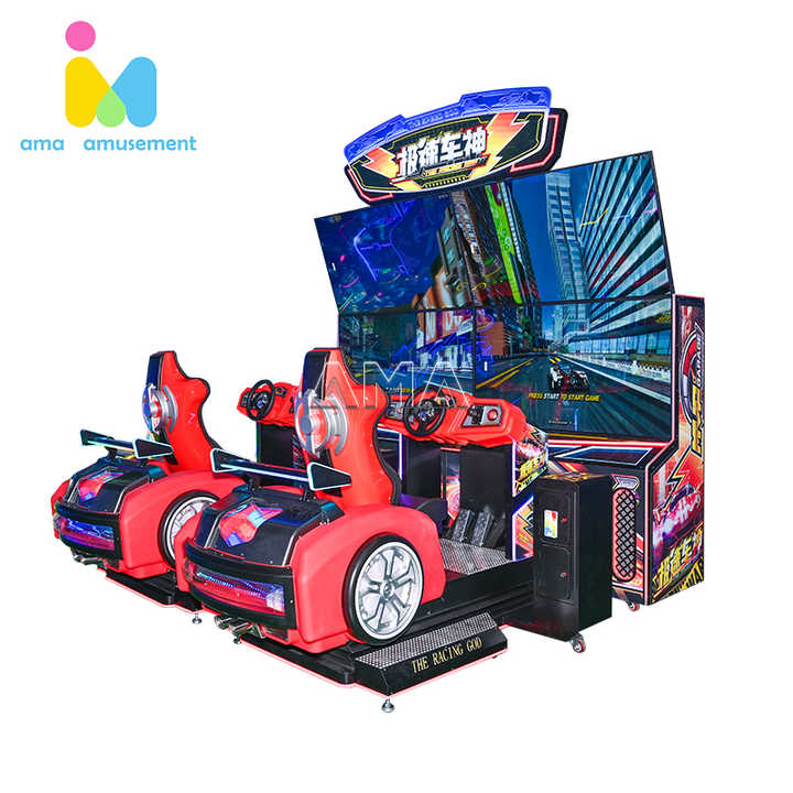 2025 New Dual Screen Racing Video Arcade Game Machine Metal & Plastic ...