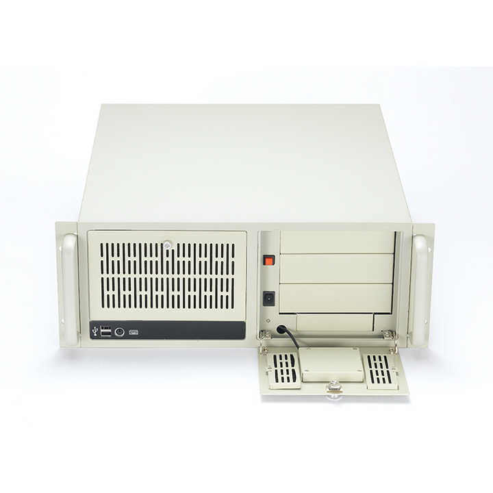 4u Rack Desktop Industrial Computer Support 7 Full-size Vertical PCI ...