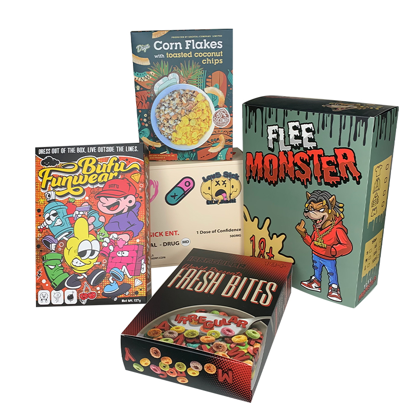 Durable and Eco-Friendly custom cereal box packaging for clothes for ...