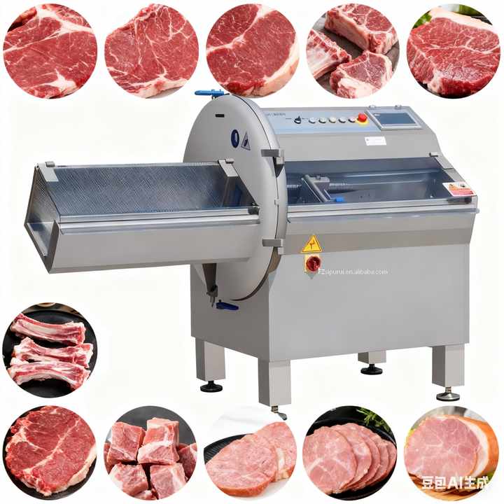 High-Speed Meat Portioning Machine Commercial Steak Cutting Machine ...