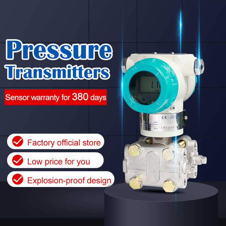 4~20ma Pressure Transducer Pressure Sensor Digital High Quality Differential Pressure Sensor ...