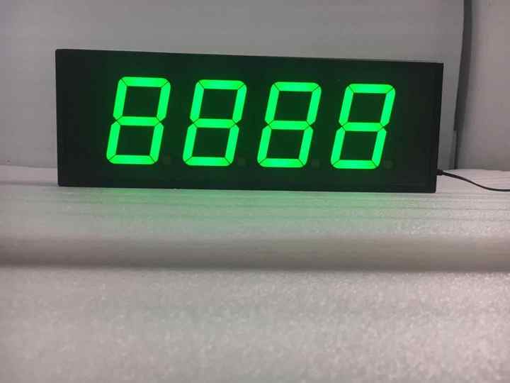 4 Digit 4 Inch LED Day Counter & Timer - Portable Digital Display Clock OEM