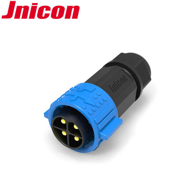 Jnicon M25 Push Lock 4 Pin 2 1 5 Pin Waterproof E Bike Connector IP67 ...
