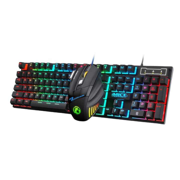 IMICE AN-300 Gaming Keyboard and Mouse Combo with Backlit