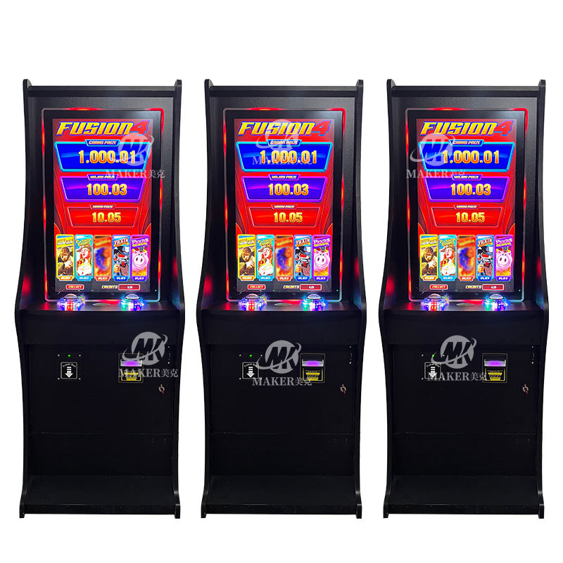 MAKER Hot Selling 32 Inch Touch Monitor Fusion 4 Skill Game Machine ...