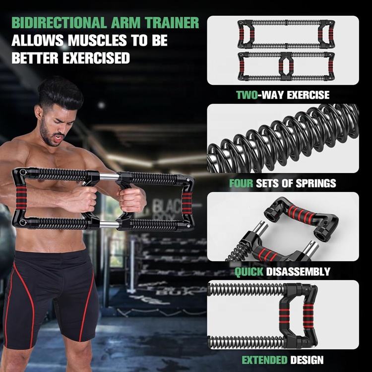 Wellshow Sport Twister Arm Trainer Chest Workout Equipment with 8 ...