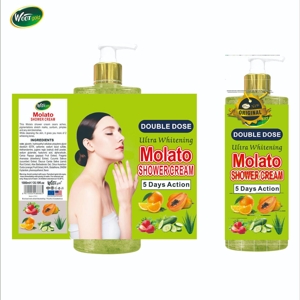 DOUBLE DOSE Ultra Whitening Molato Shower Cream - 1000ml