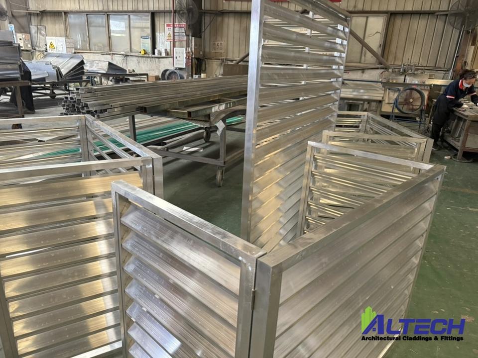 Modern Fire Resistant Aluminum Screen for Wall Concrete Reinforcement ...