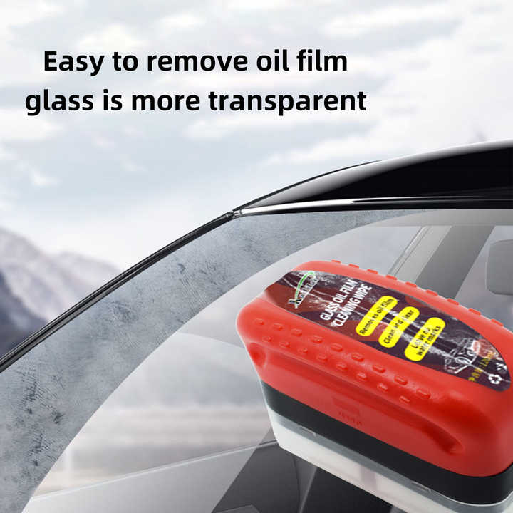 Car Window Transparent Oil Film Cleaner - Efficient Auto Glass Cleaning ...