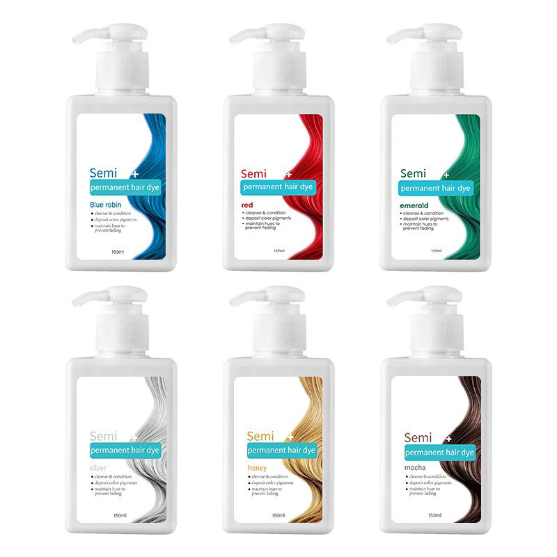 Custom Hair Dye Conditioner Semi Permanent Consolidate Extended Color ...