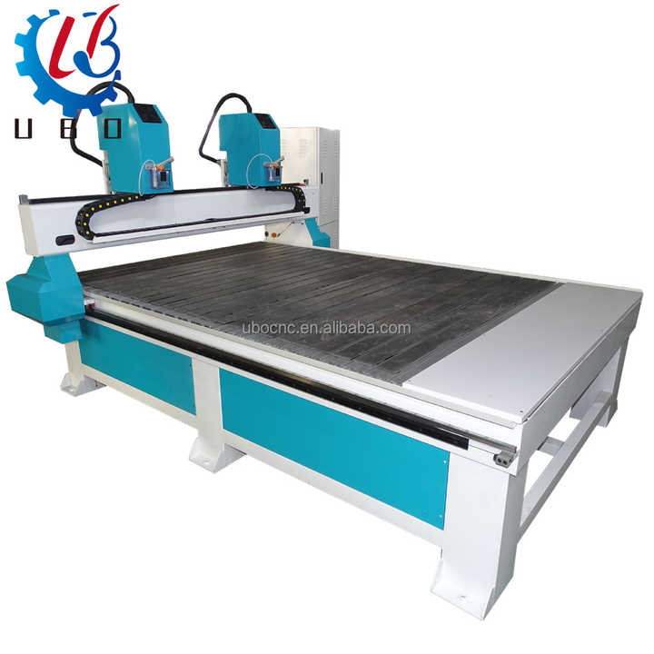 UBO 3d Cnc Machine Cnc Router Frame 1325 Two Heads Wood Router Tool ...