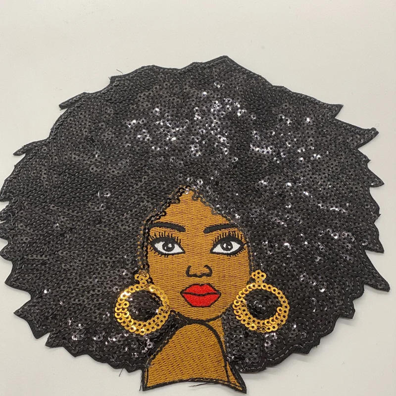 Custom Design Sequin Iron on Patches Iron-on Sew on Exclusive Applique ...