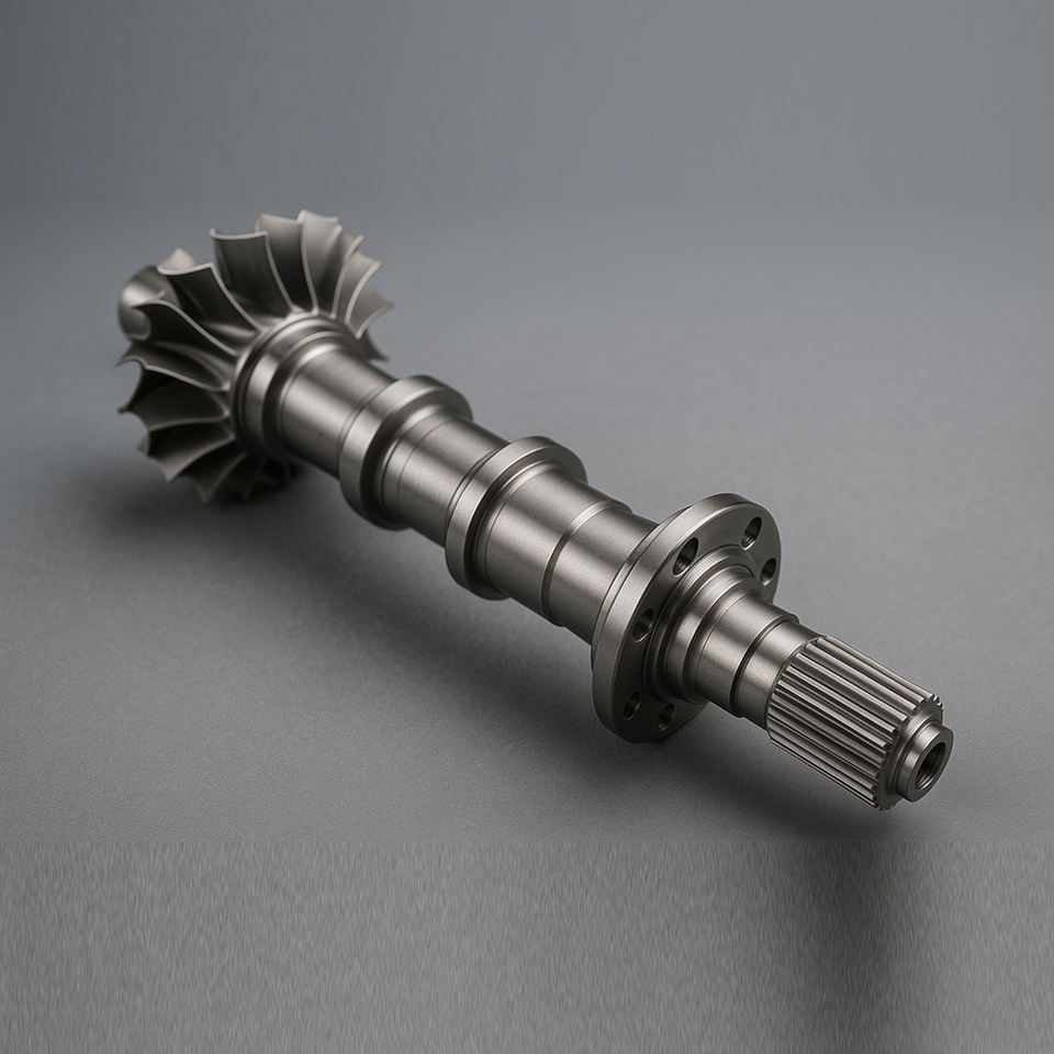 Titanium Alloy Cnc Turning Shaft For Hydraulic Pumps - Oem | Wholesale