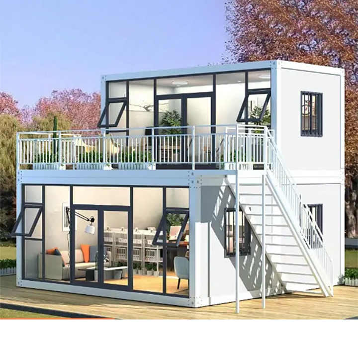 Prefabricated Easy Assemble Modern House Modular Container House ...