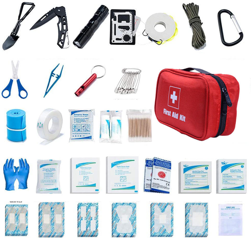 TOMATO Survival First Aid Kit-Portable Nylon for Camping Hiking Car ...