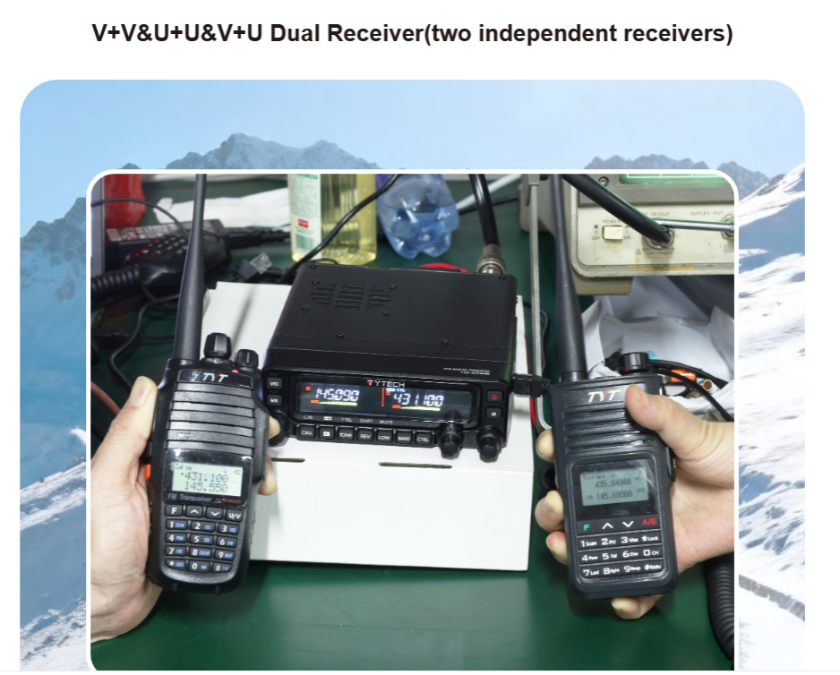 TYT TM-D70W 70W High Power Communications Radio for Long Range