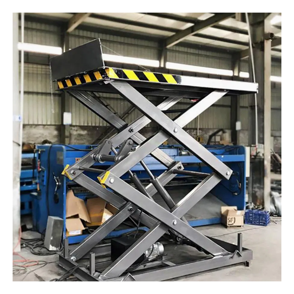 Customized Loading Dock 5 Ton Table Hydraulic Stationary Scissor Lift ...