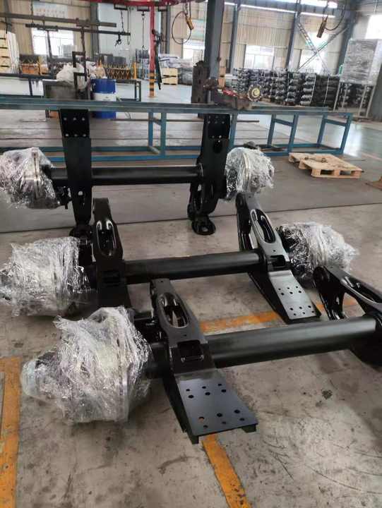 saf Type Semi Trailer Air Lift Suspension with Axle air Suspension for ...