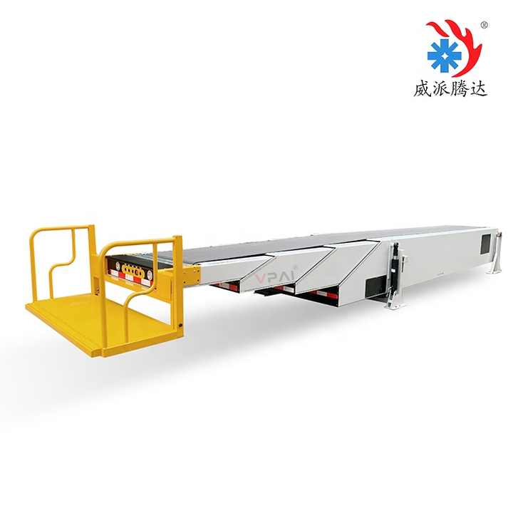 Container Loading Unloading Telescopic Belt Conveyor System