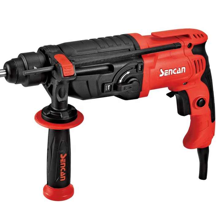 Sencan Heavy Duty 850W Rotary Hammer Drill 26mm - Industrial Power Tool ...