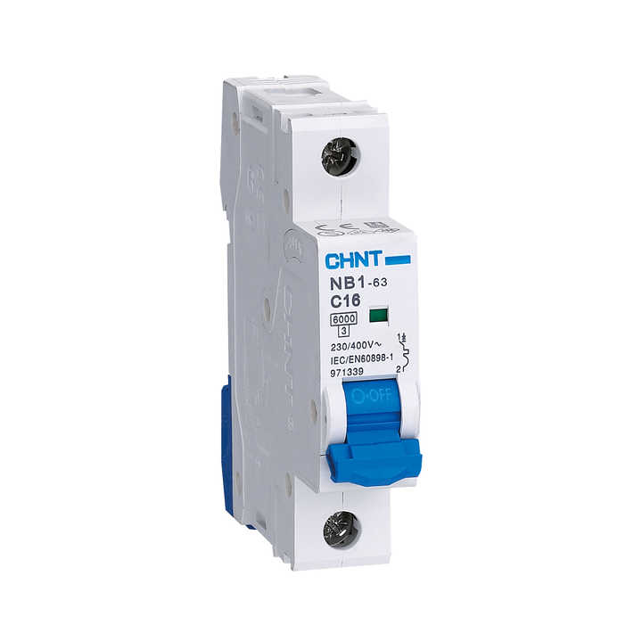 Chint NB1-63 Mini Circuit Breaker 6kA-10kA, 6A-63A, 1P-4P, CE/CB/UL1077 ...