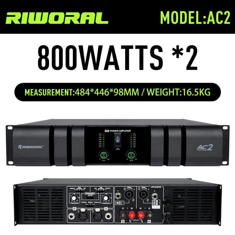 AC2 Hifi Power Amplifier - 800W Professional Audio Solution