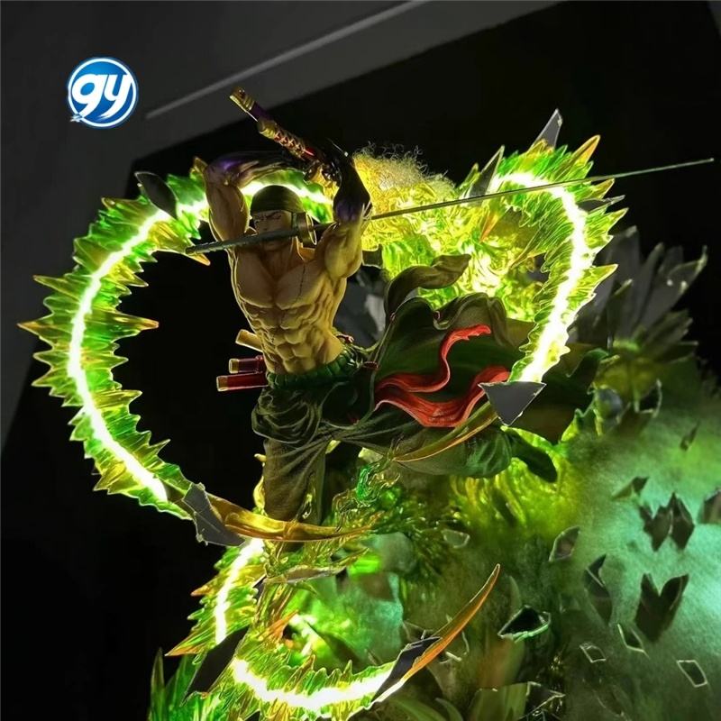 One Pieced Onigashima Zoro GK Statue Figure Model Anime Collectible ...