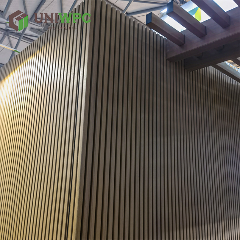 Slatted/fluted Wall Panel Exterior Siding Co-extrusion
