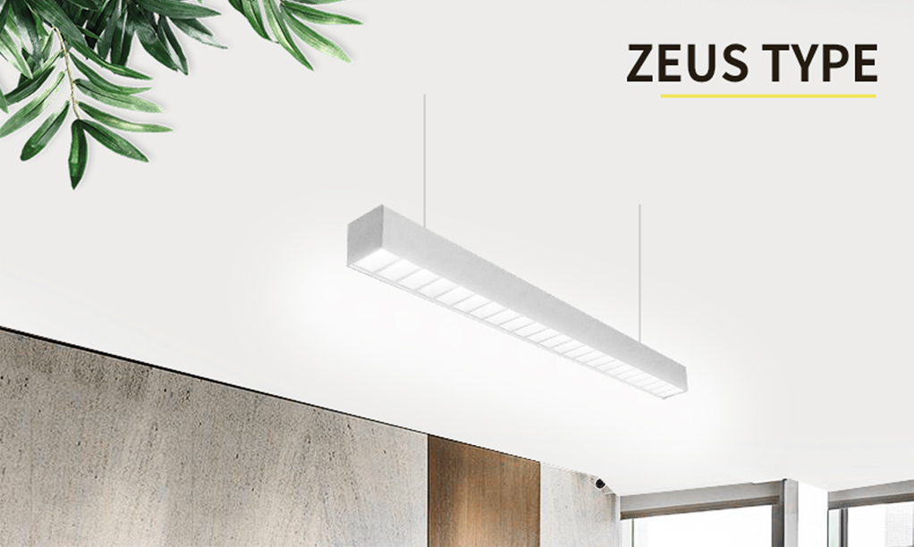 ZEUS Reflective cup design LED linear light UGR