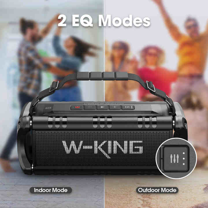W-KING D8 Outdoor Waterproof Speaker - 50W Bluetooth Partybox
