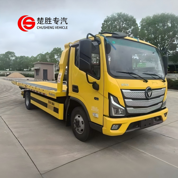 Foton 4x2 8 Ton Manual Flatbed Diesel Heavy Duty Rotary Rollback Tow ...