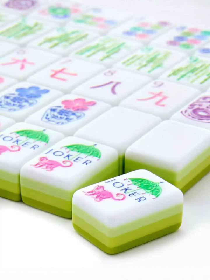American Mahjong American English Digital Mahjong Personalized Creative ...