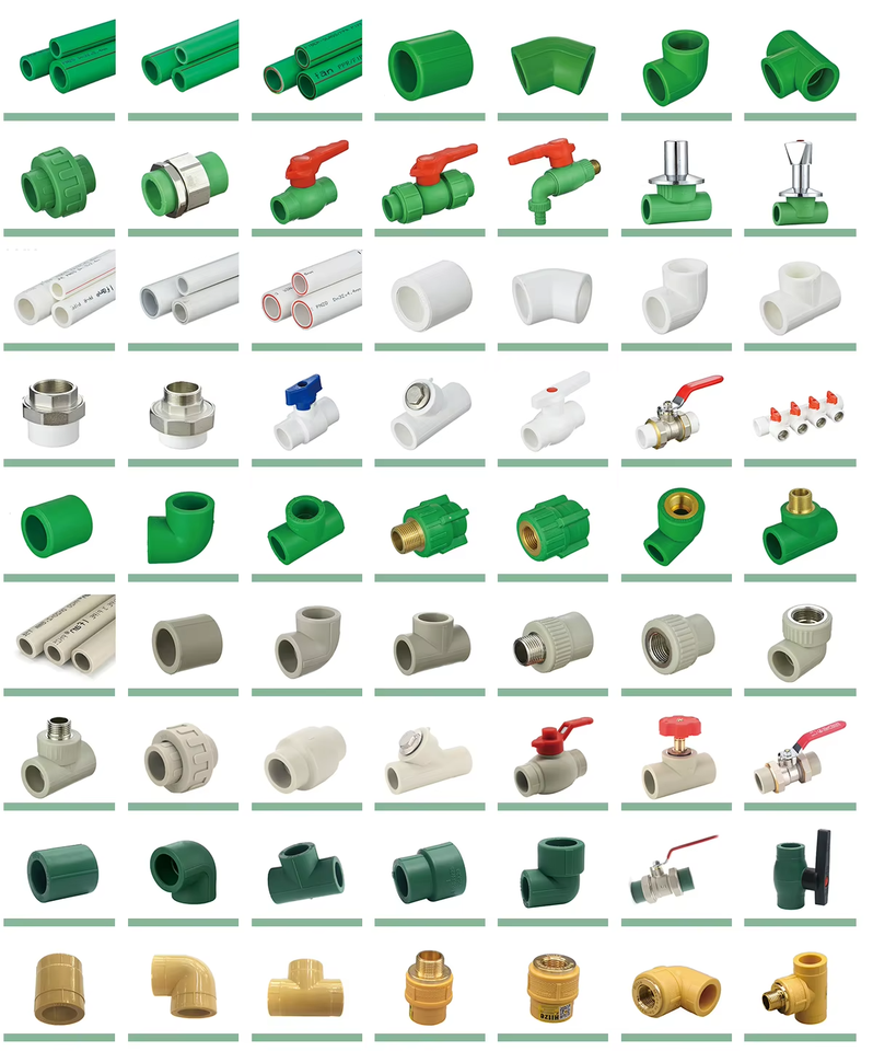IFAN Corrosion-Resistant PPR Pipes Fittings Plastic Plumbing Materials ...