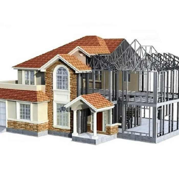 Hot Sale Modern Design Steel Structure Home Prefab House Villa China's ...