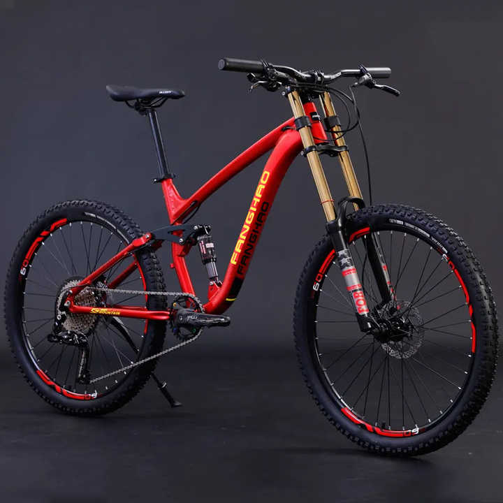 29 Inch Full Suspension Mountain Bike with Disc Brakes & OEM Options