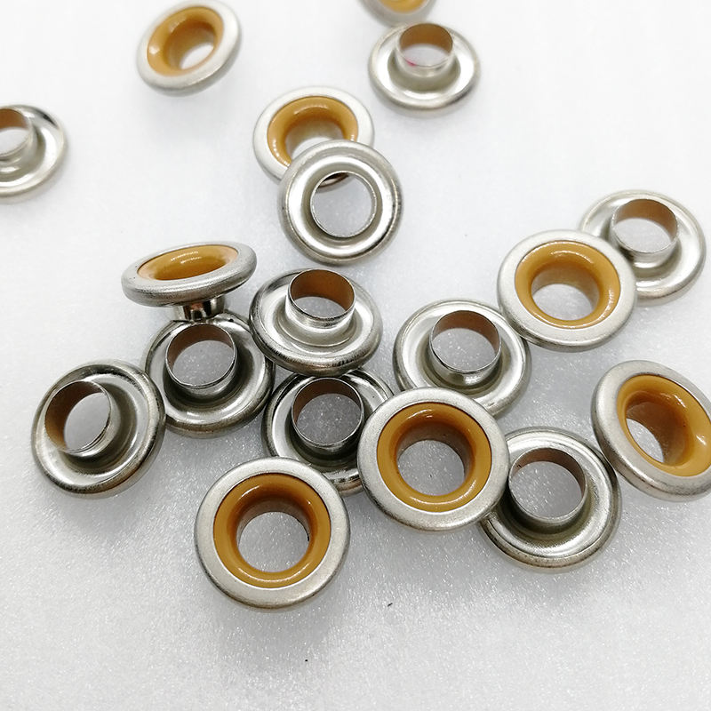 17mm Brass Hardware Double-Colored Eyelet with Washers for Garment Shoe ...