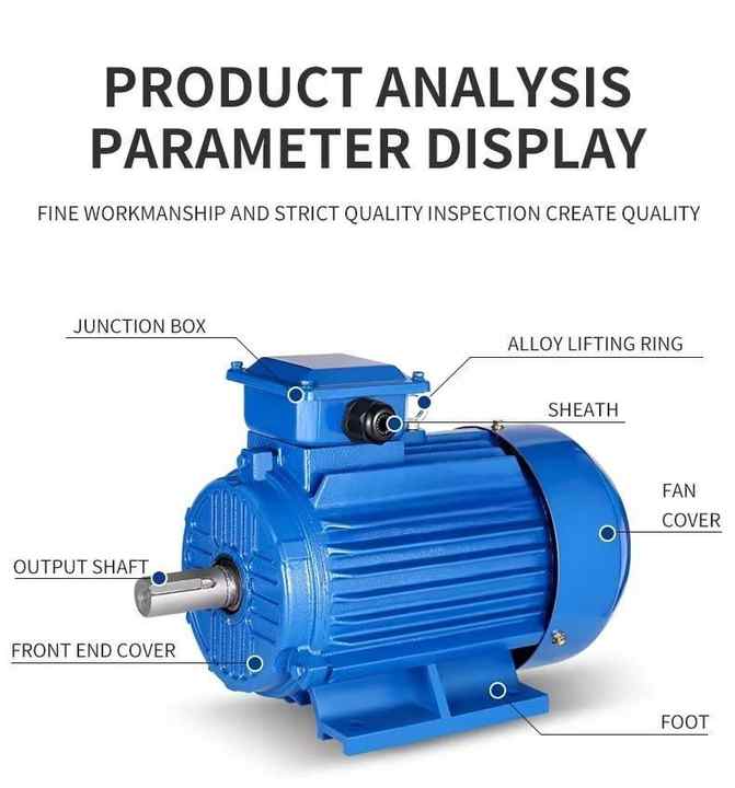 Industrial Flameproof Explosion-Proof Electric Motor Three Phase AC ...