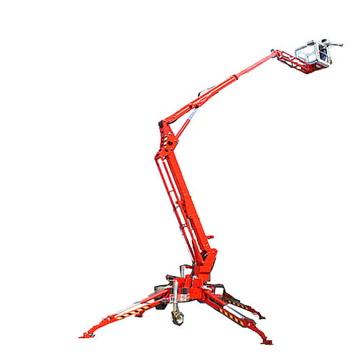 18m Outdoor Tractor-Trailer Crank Arm Lift for Billboard Installations
